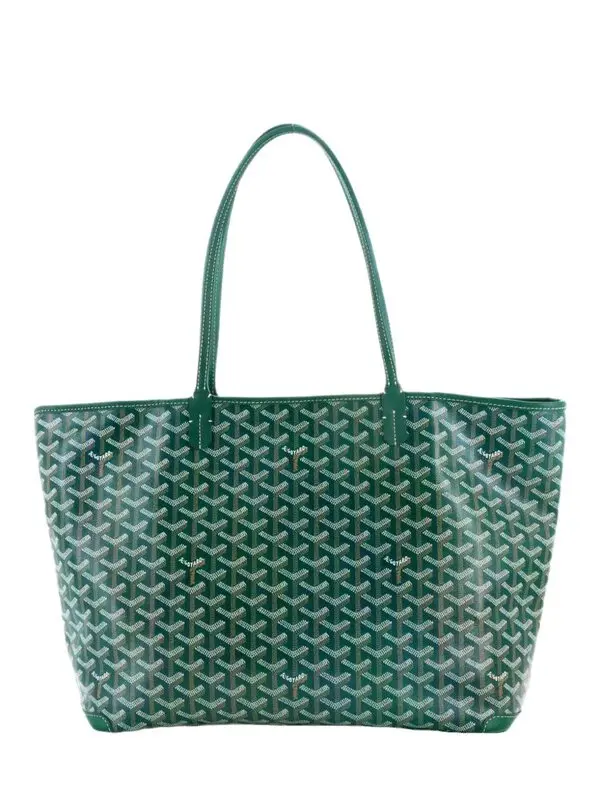 Goyard Artois Tote Coated Canvas Mm Shoulder Bag - Green