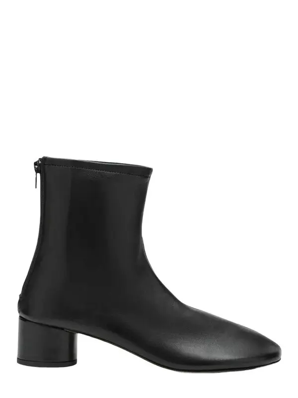 Dear Frances Harlie Rear-zip Ankle Boots - Black