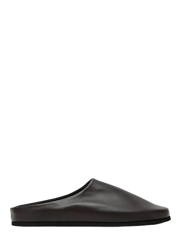 Dear Frances Vico Round-toe Mules - Brown
