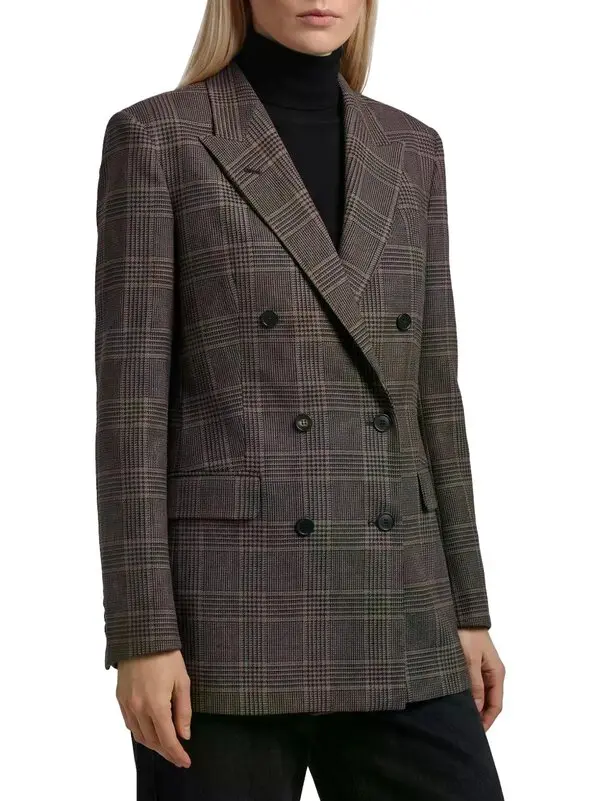 Tagliatore Jasmine Double-breasted Jacket - Brown