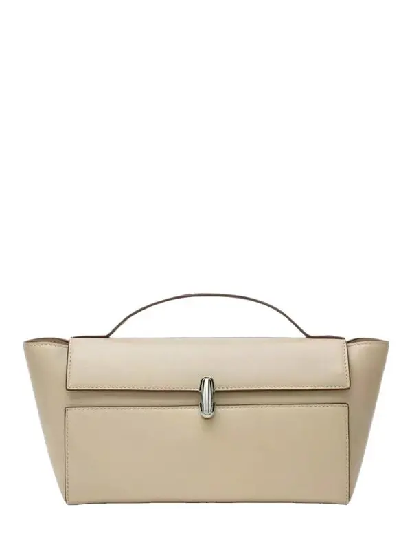 Savette Trapeze Pochette Tote Bag - Neutrals