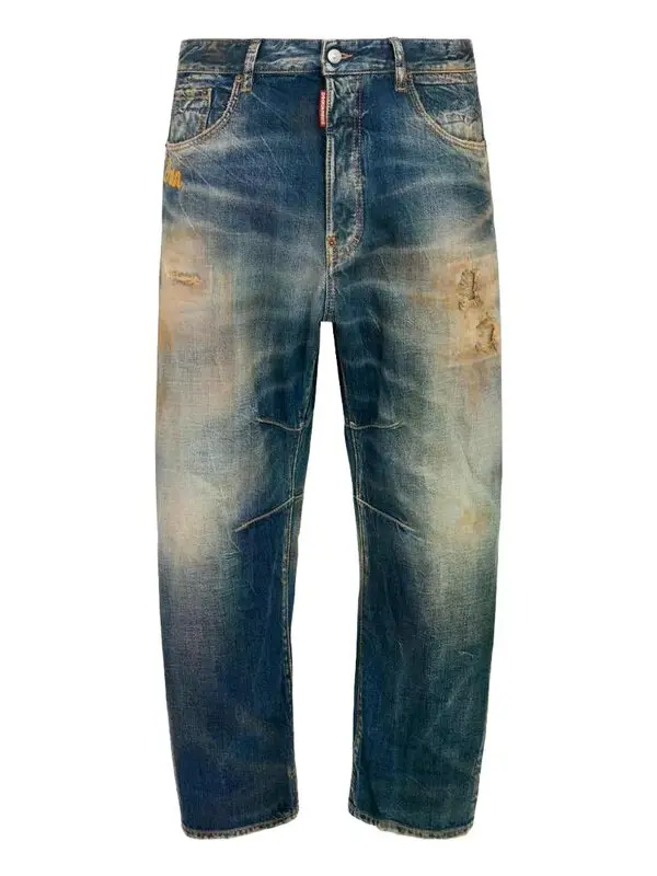 Dsquared2 Dark Sandy Burnt Kawaii Jeans - Blue