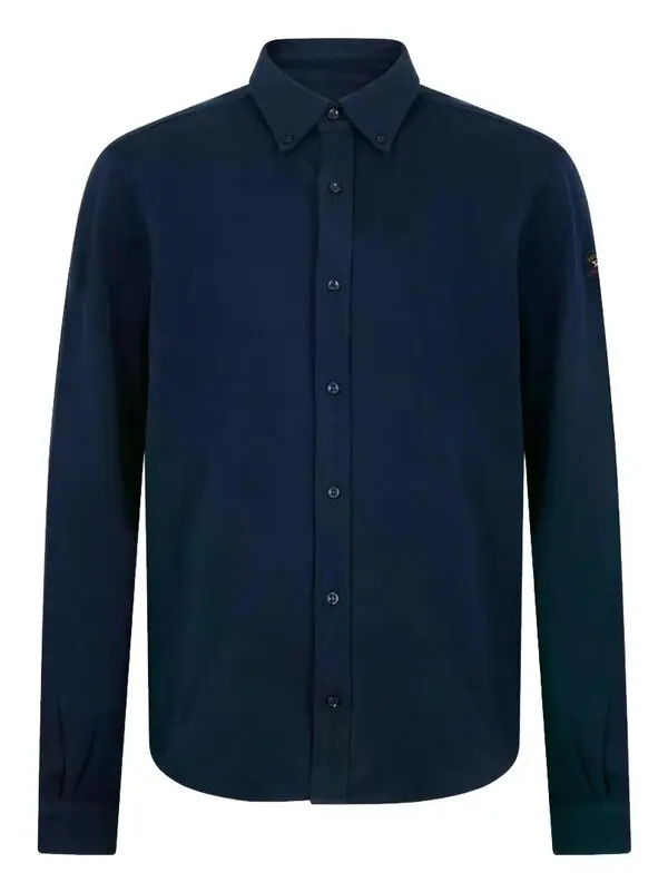 Paul & Shark Button-down Long-sleeve Shirt - Blue