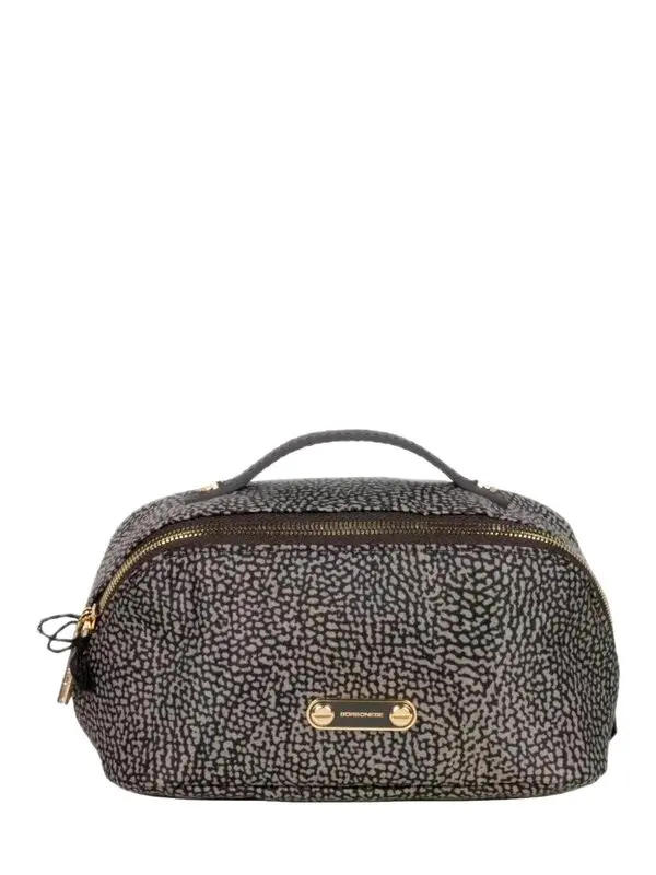 Borbonese O.p. Print Clutch Bag - Grey