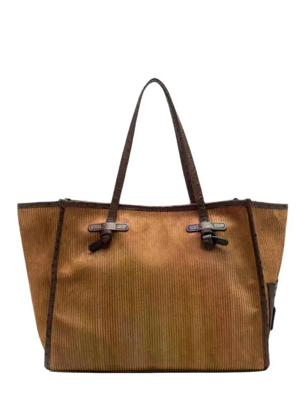 GIANNI CHIARINI Marcella Leather Tote Bag - Brown