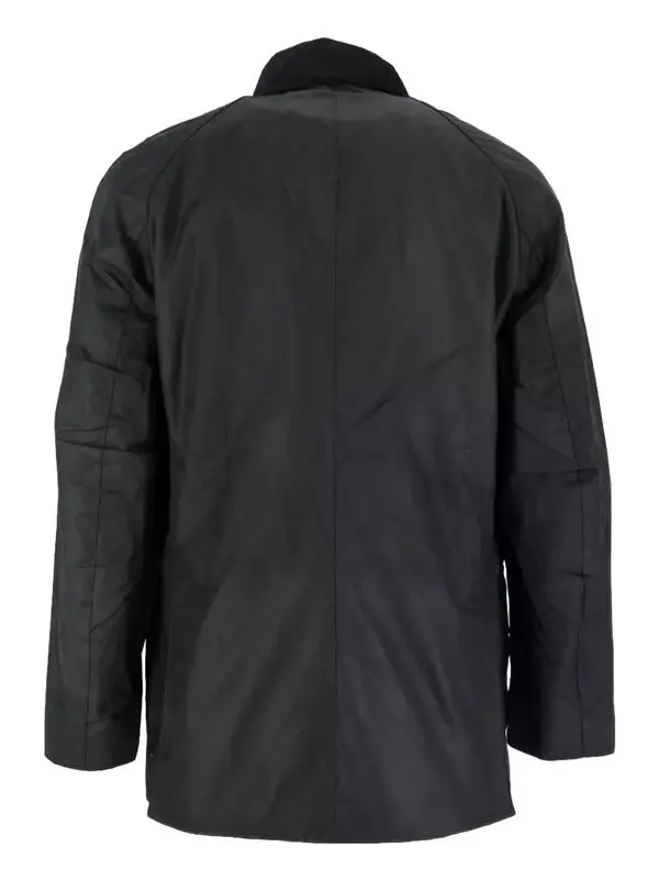 Barbour Ashby Waxed Jacket - Black
