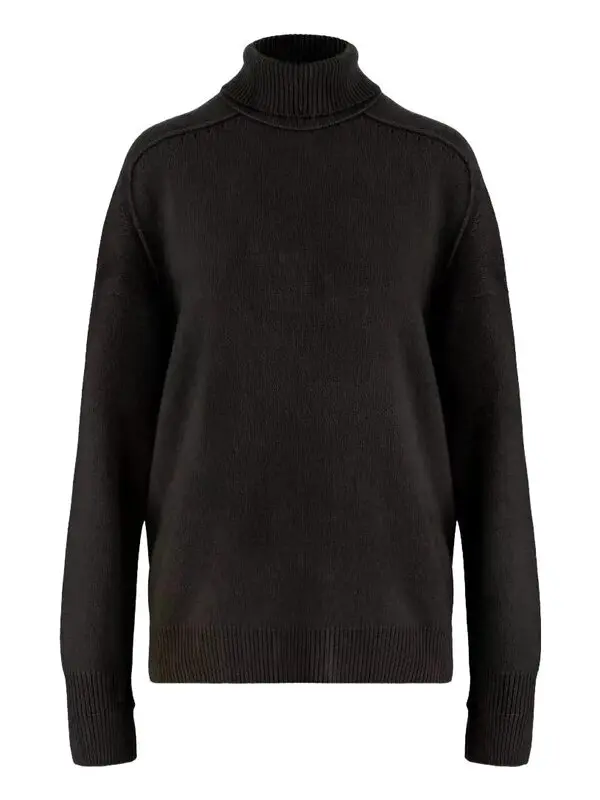 Carven Cashmere Roll-neck Sweater - Brown