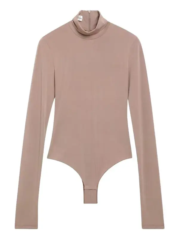 Andamane Ziggy Roll-neck Bodysuit - Neutrals