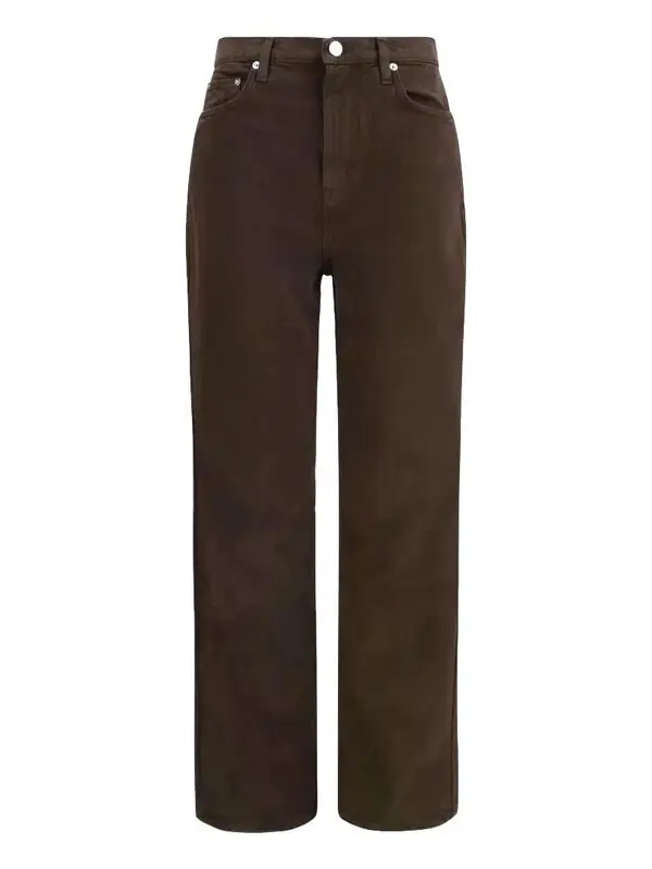 Loulou De Saison Jude Straight-leg Jeans - Brown