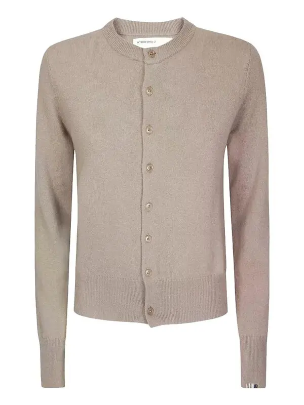 Extreme Cashmere Button-up Cardigan - Brown