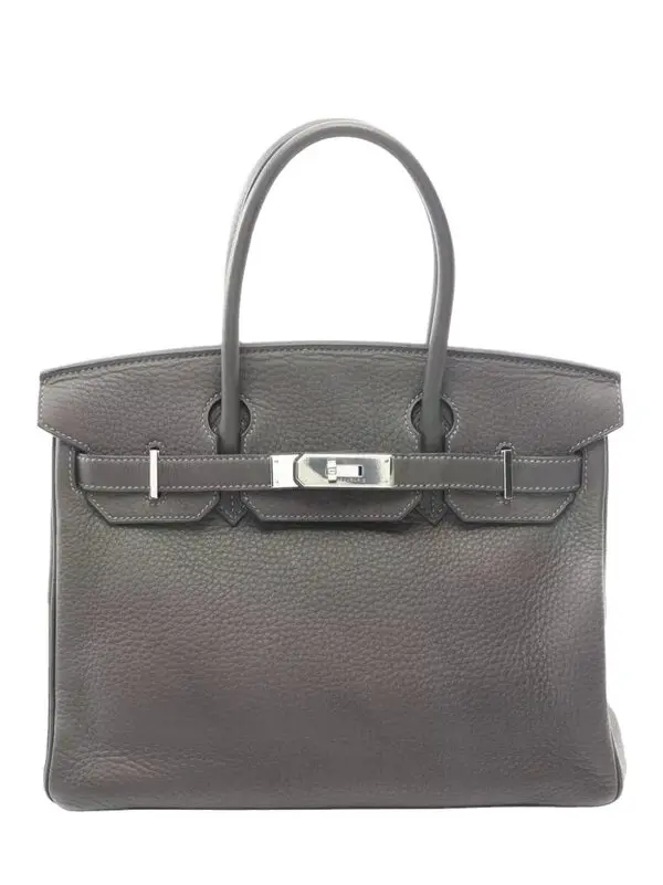 Hermès 30 Birkin Handbag - Grey