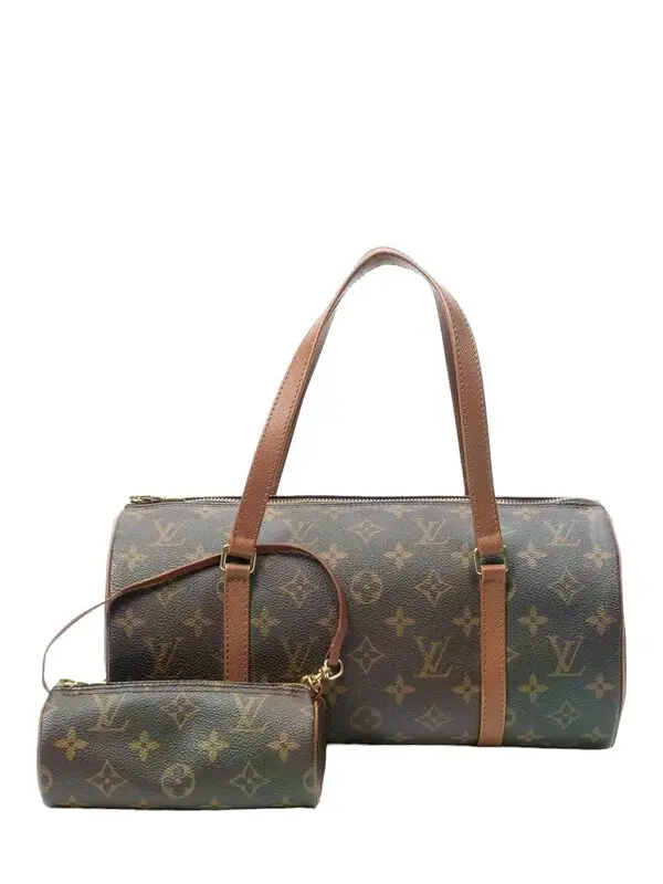 LOUIS VUITTON Monogram East-west Papillon Bag - Brown