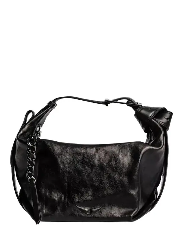Zadig&Voltaire Buckle Chain Tote Bag - Black