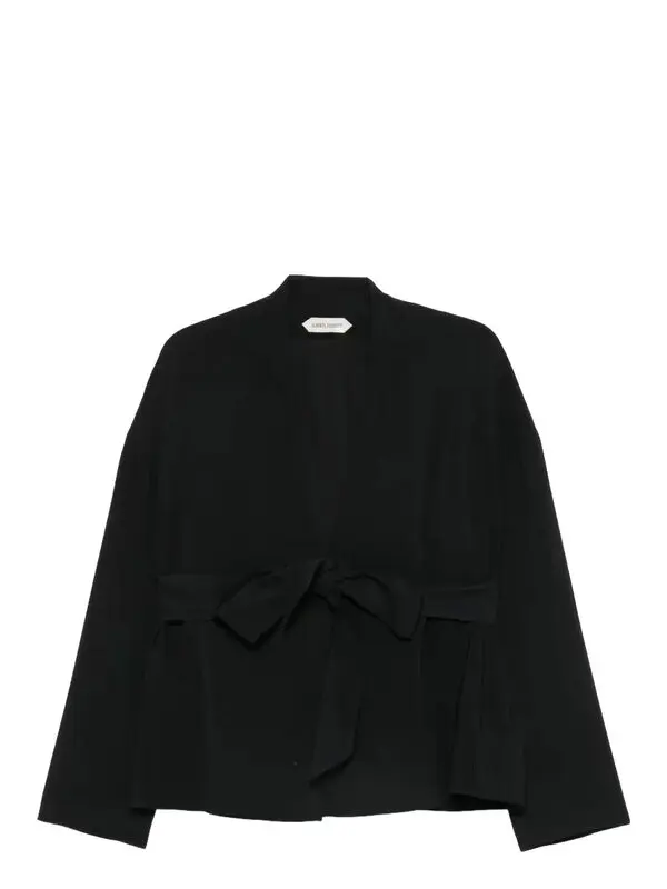 Alberta Ferretti Belted Jacket - Black
