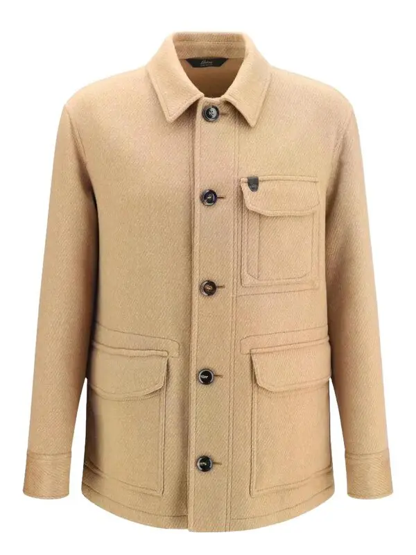 Brioni Workwear Cashmere Jacket - Neutrals