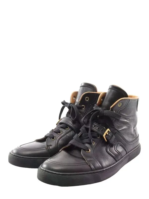 Hermès 2010s Belt Strap Sneakers - Black