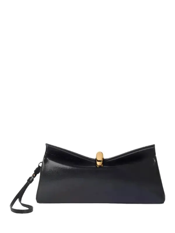 Jacquemus Valérie Leather Clutch Bag - Black