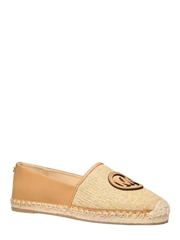 Michael Kors Kenzie Logo Plaque Espadrilles - Neutrals