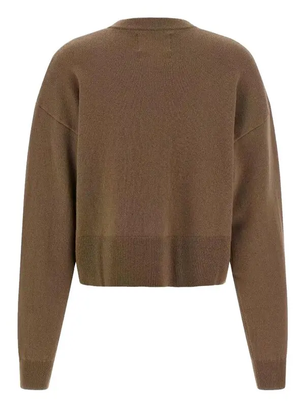 Extreme Cashmere N°170 Chou Cropped Cardigan - Brown