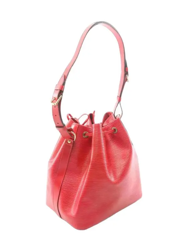 LOUIS VUITTON 1998 Petit Noé Shoulder Bag - Red