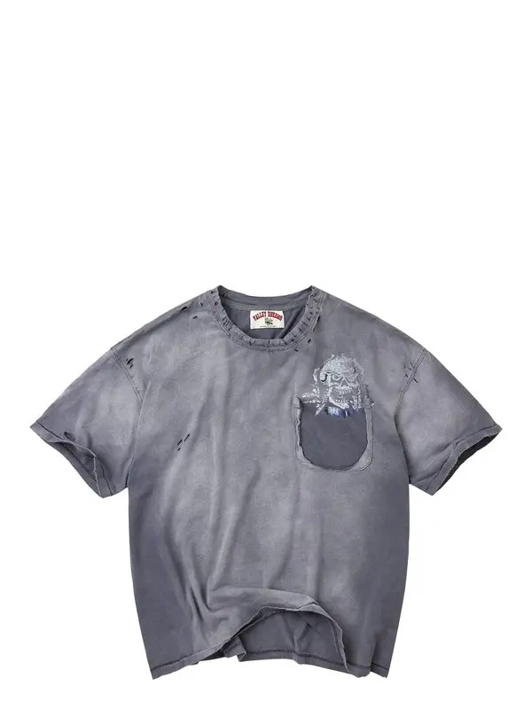 VALE FOREVER Skullie Tee - Grey