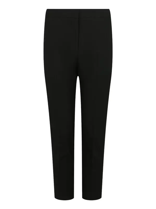 Alexander McQueen Tailored Cropped Trousers - Black