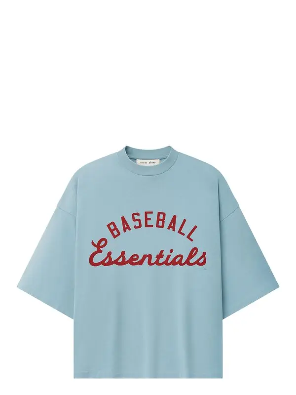 Fear Of God Mlb Merch Tee 'stone - Blue