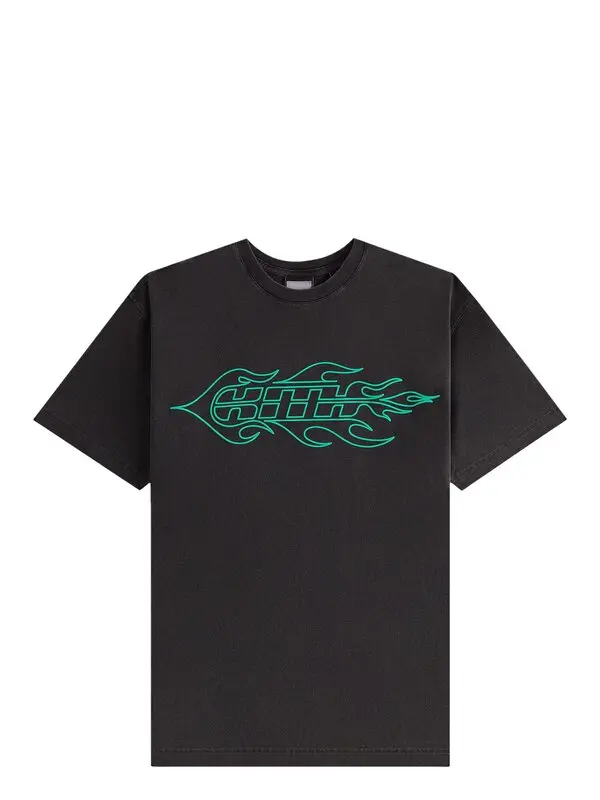 Kith Vintage Blaze Logo T-shirt - Black