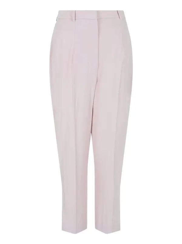 Alexander McQueen Straight Leg Cigarette Trousers - Pink