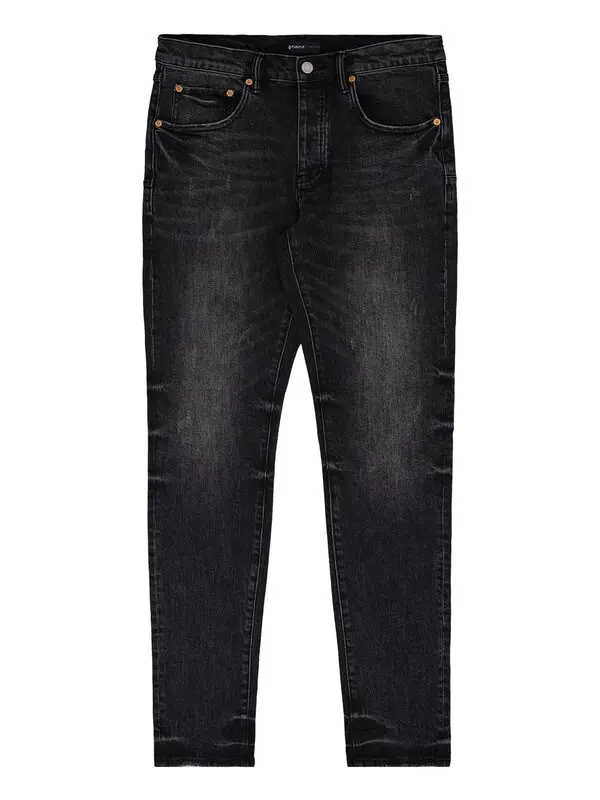 PURPLE BRAND Washed Aged" Jeans - Black