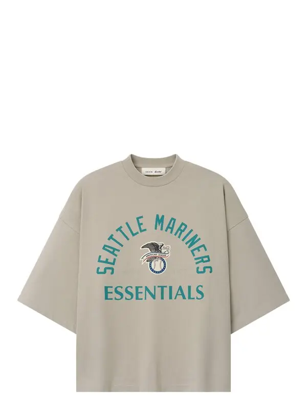 Fear Of God Mariners American League Merch Tee 'seal - Grey