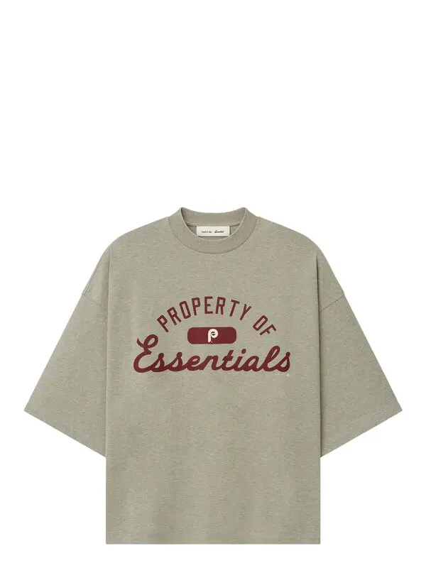 Fear Of God Phillies Merch Tee 'seal Heather - Grey