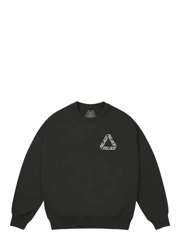 PALACE Og P3 Crewneck Sweatshirt - Black
