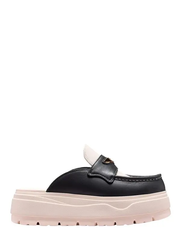 JORDAN Mule With Horsebit Detail - Black