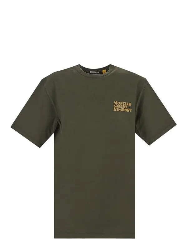Moncler X Salehe Bembury T-shirt 'olive - Green
