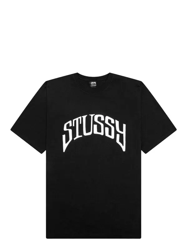StÜssy Arched Pigment Dyed T-shirt - Black