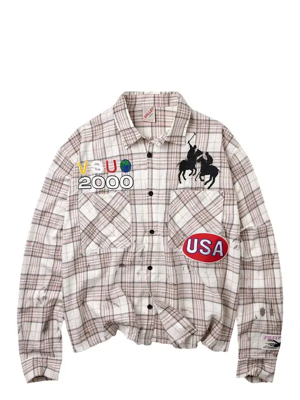 VALE FOREVER Vsu 2000 Flannel Shirt - Pink