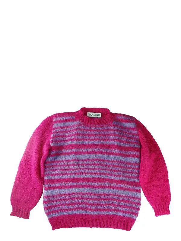TRAMP IN DISGUISE Izzy Mohair Jumper - Pink
