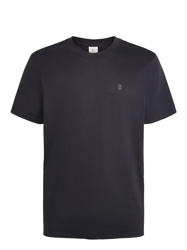 Bogner Cotton Logo Ryan T-shirt - Navy