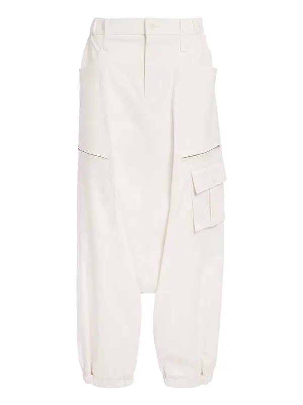 Issey Miyake Grainy Cargo Trousers - Neutral
