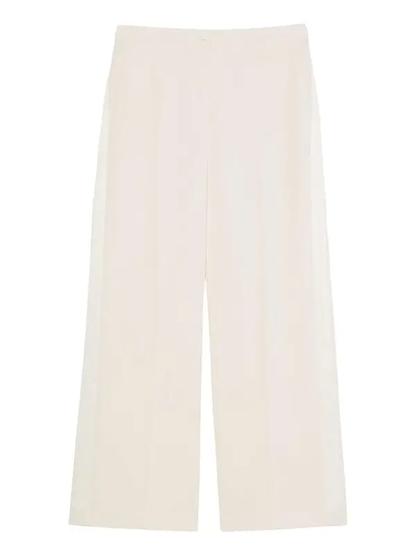 Marina Rinaldi Wide-leg Tailored Trousers - Ivory