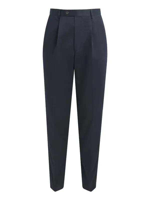 N.peal Atrani Stretch Cotton Trousers - Navy