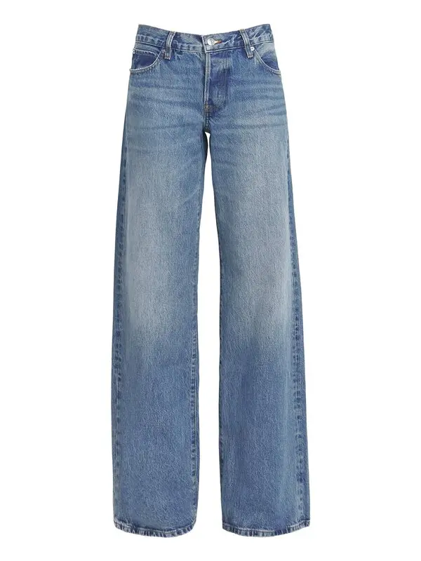 FRAME Wide Leg Jeans - Blue
