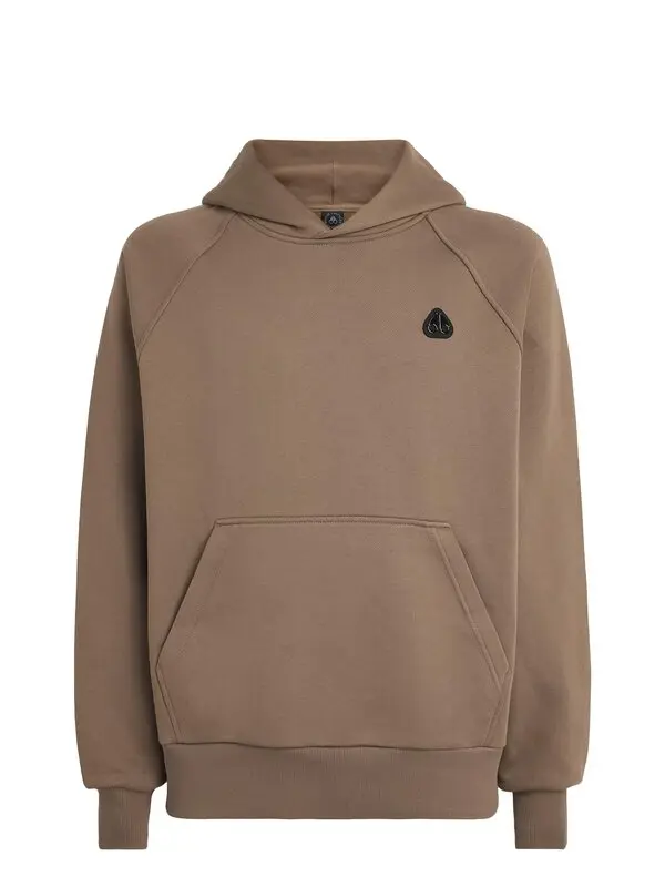 Moose Knuckles Logo Yul Hoodie - Green
