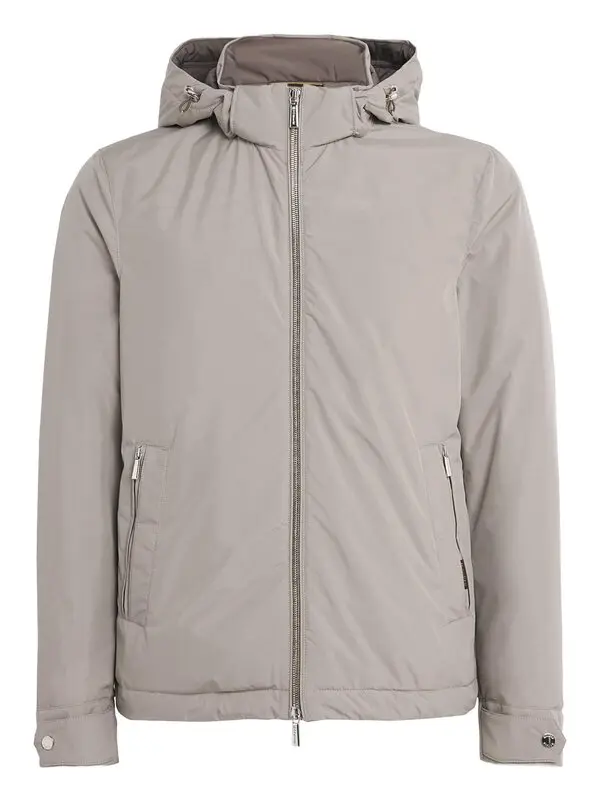 MOORER Albini-stp Hooded Waterproof Jacket - Beige