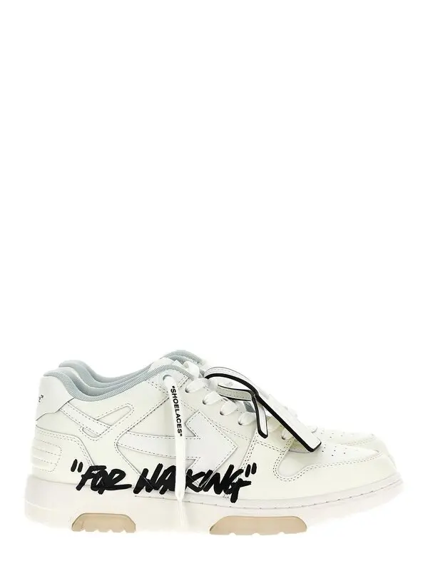 Off-White Out Of Office" Leather Sneakers - Whiteblack