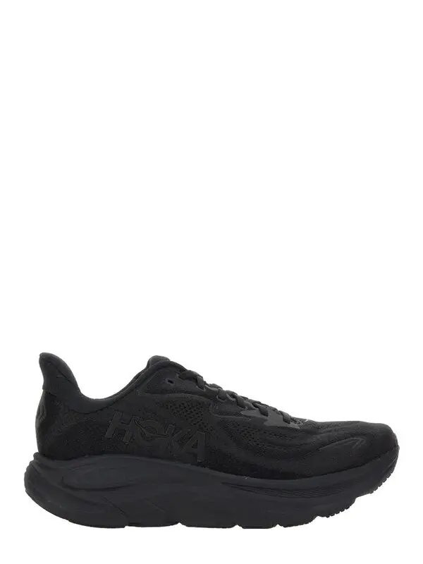 Hoka One One Clifton 10 Textile-synthetic Sneakers - Black