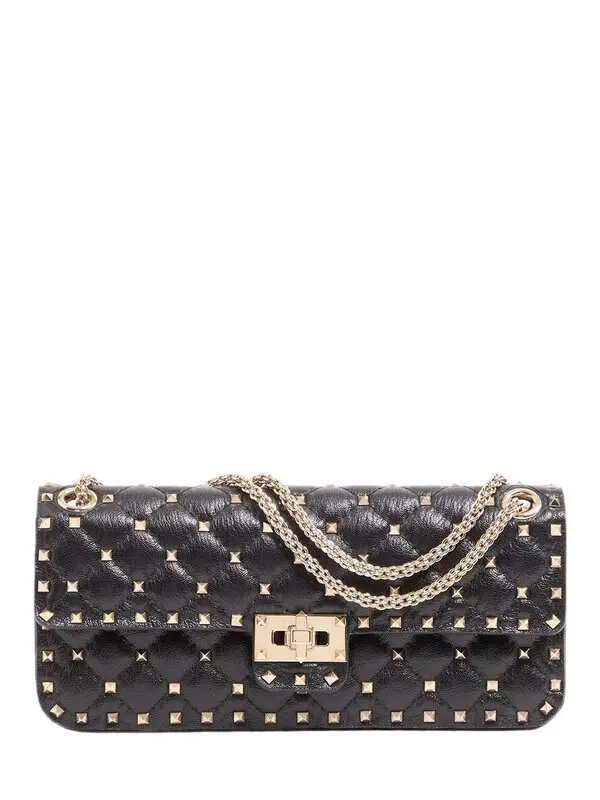 Valentino Garavani Rockstud Spike Mini Shoulder Handbag - Nero