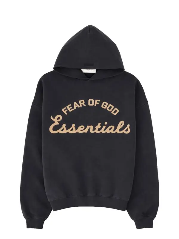 Fear Of God Graphic Pullover Hoodie - Black
