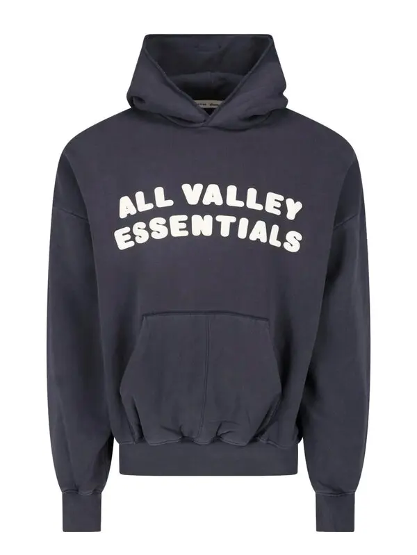 Fear Of God Graphic Pullover Hoodie - Grey